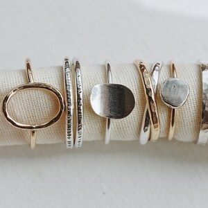 14k Gold and 925 Silver Russian Twist Ring, Gift for Her, Interlocking ...