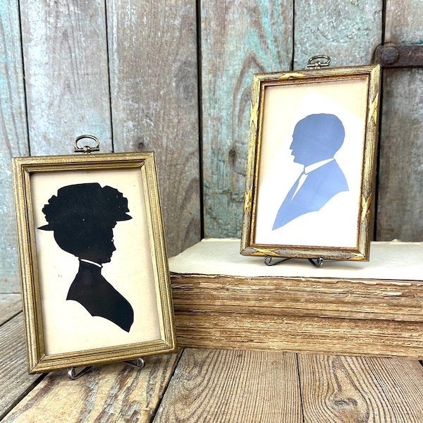 Vintage Silhouette - Etsy