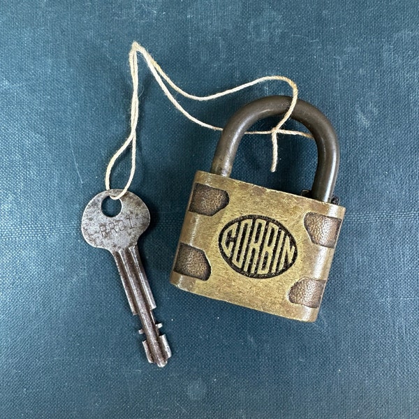 Antique Corbin Lock - Etsy