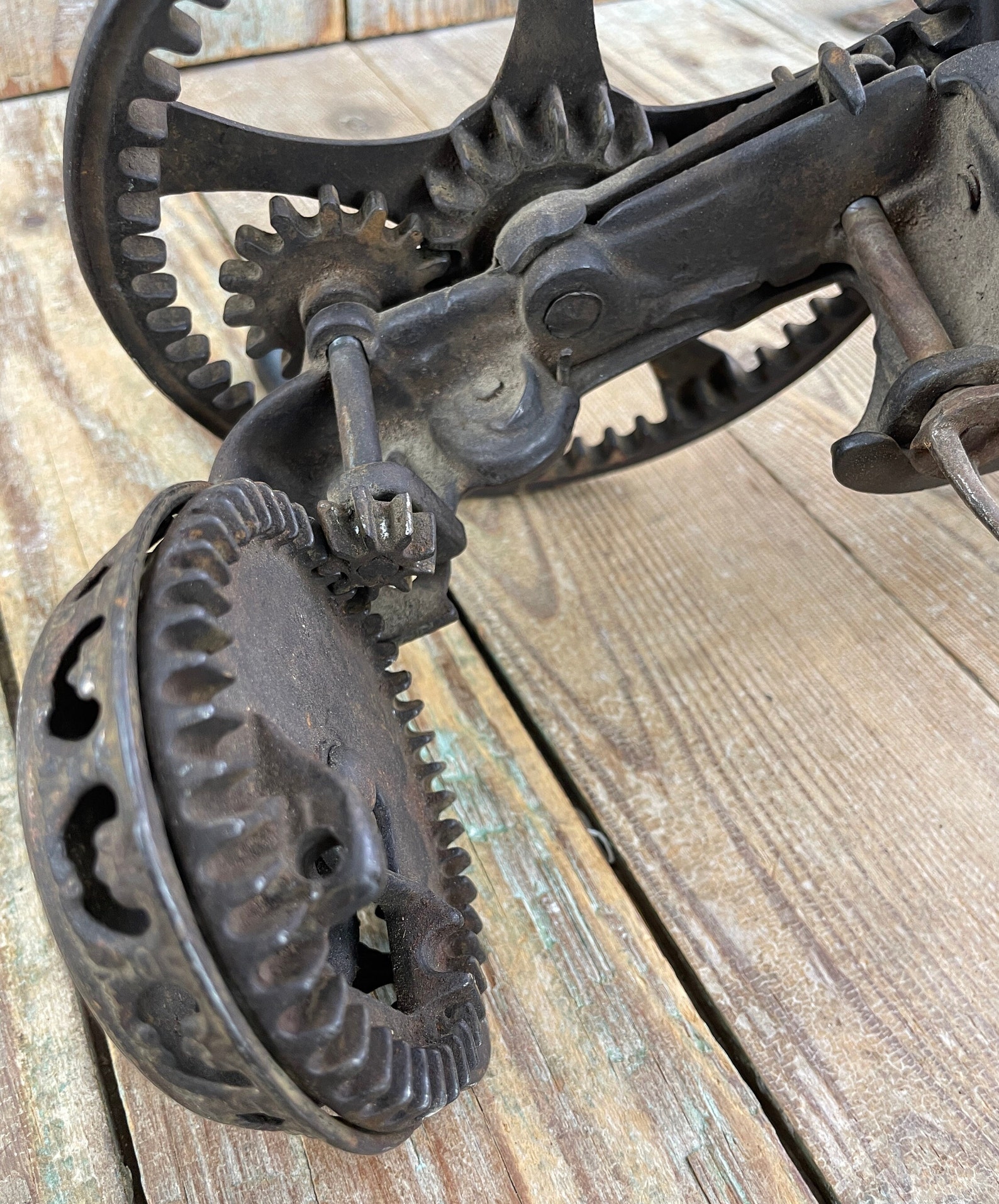 Antique Peeler 19th Century Cast Iron Mechanical Peeler - Etsy