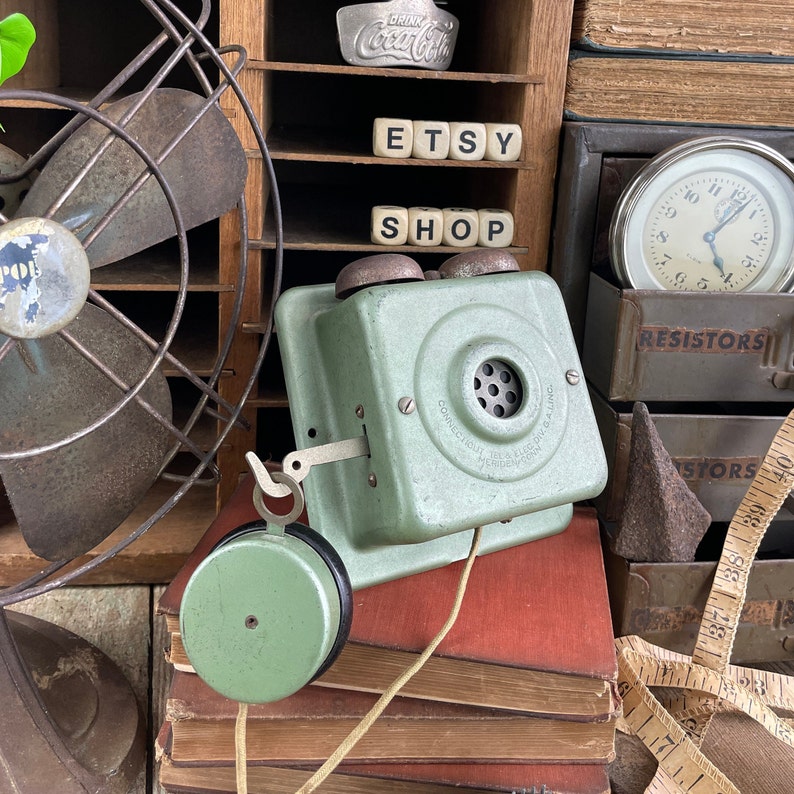 Vintage Intercom Telephone Box Connecticut Tele. & Elec. - Etsy