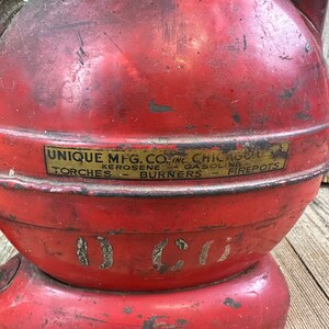 Rare Antique Blow Torch Unique MFG Co Chicago Rustic - Etsy