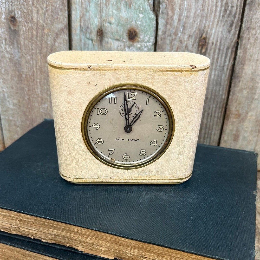 Vintage Alarm Clock Seth Thomas Vintage Decor - Etsy