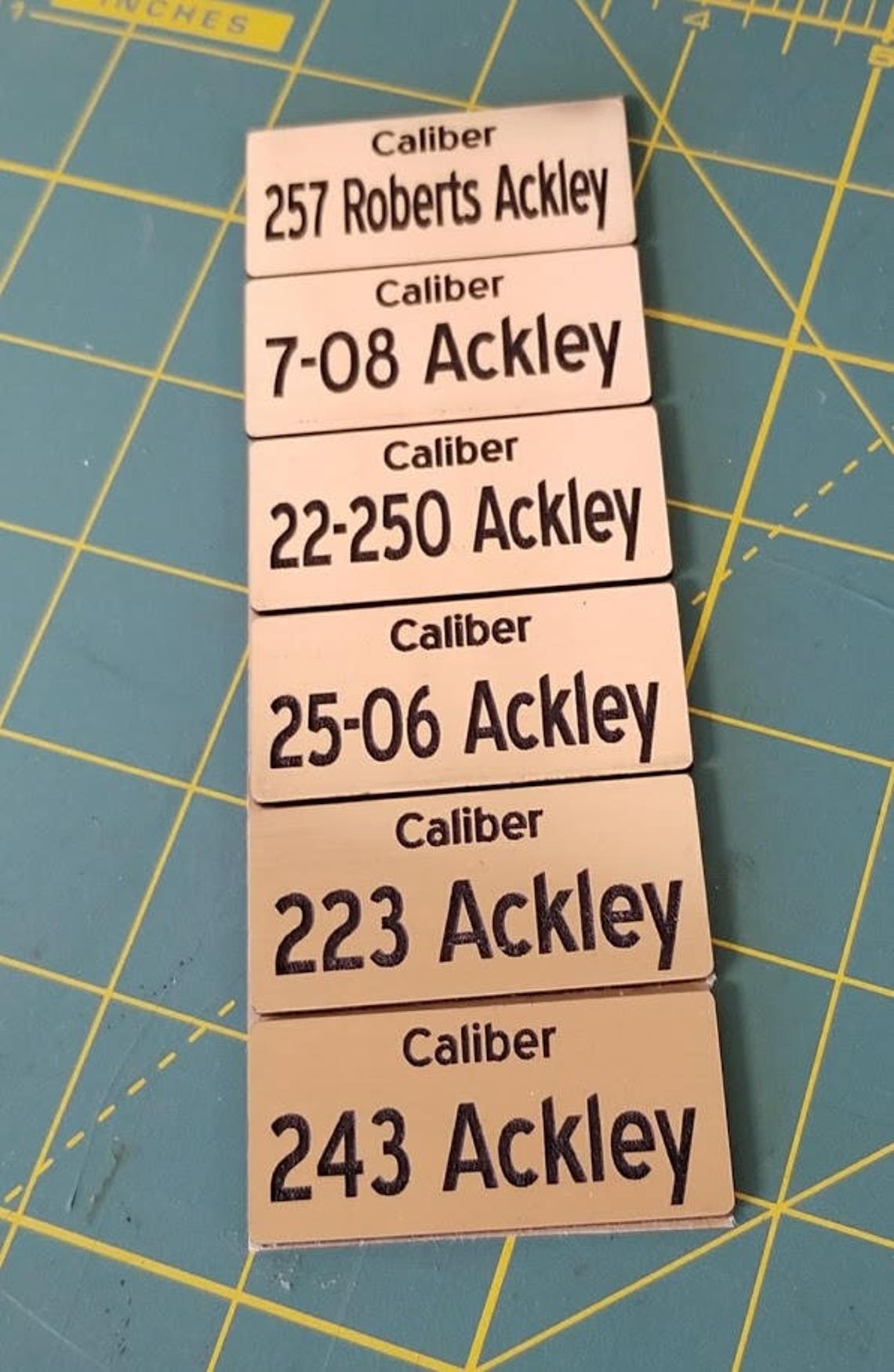 Dillon Reloading Marking Plates Set of THREE - Etsy