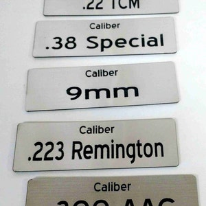 Dillon Reloading Marking Plates Set of THREE - Etsy