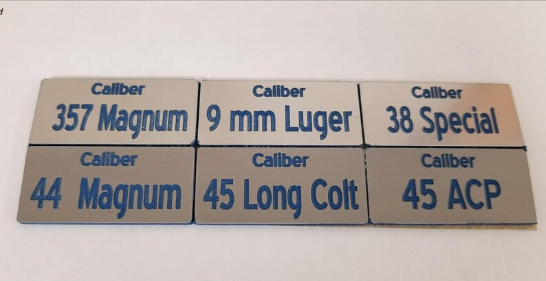 Dillon Reloading Marking Plates Set of THREE - Etsy
