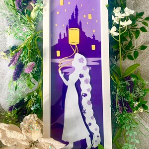 Disney Tangled- Rapunzel ‘I See the Light’ Shadowbox Frame - Etsy