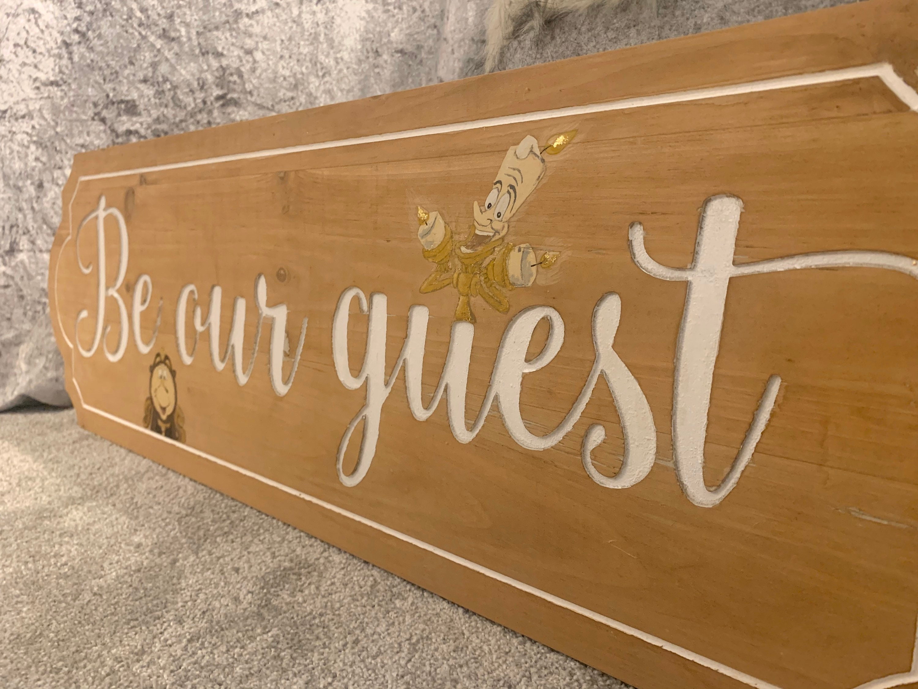 Beauty and the Beast Sign | Etsy