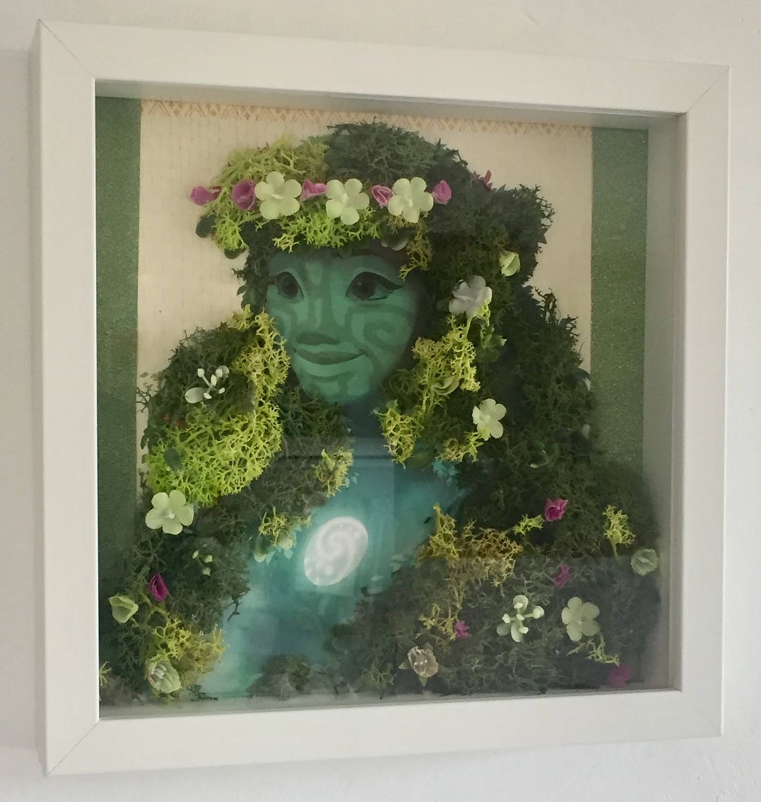 Moana Te Fiti Shadow Box Frame - Etsy