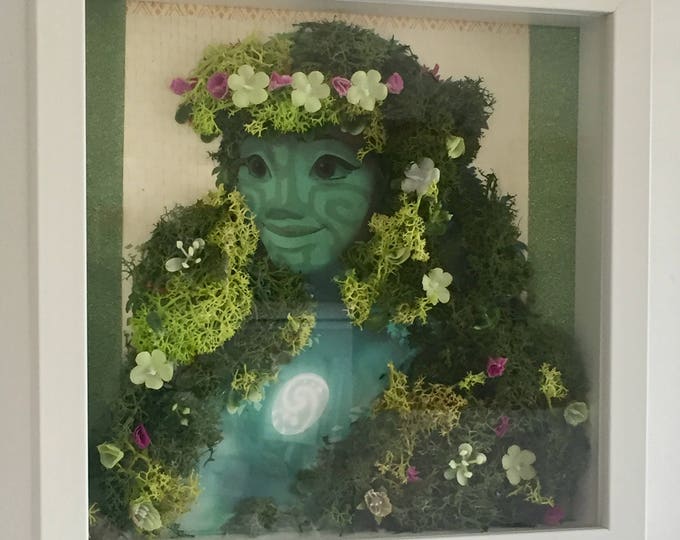 Moana Te Fiti Shadow Box Frame | Etsy