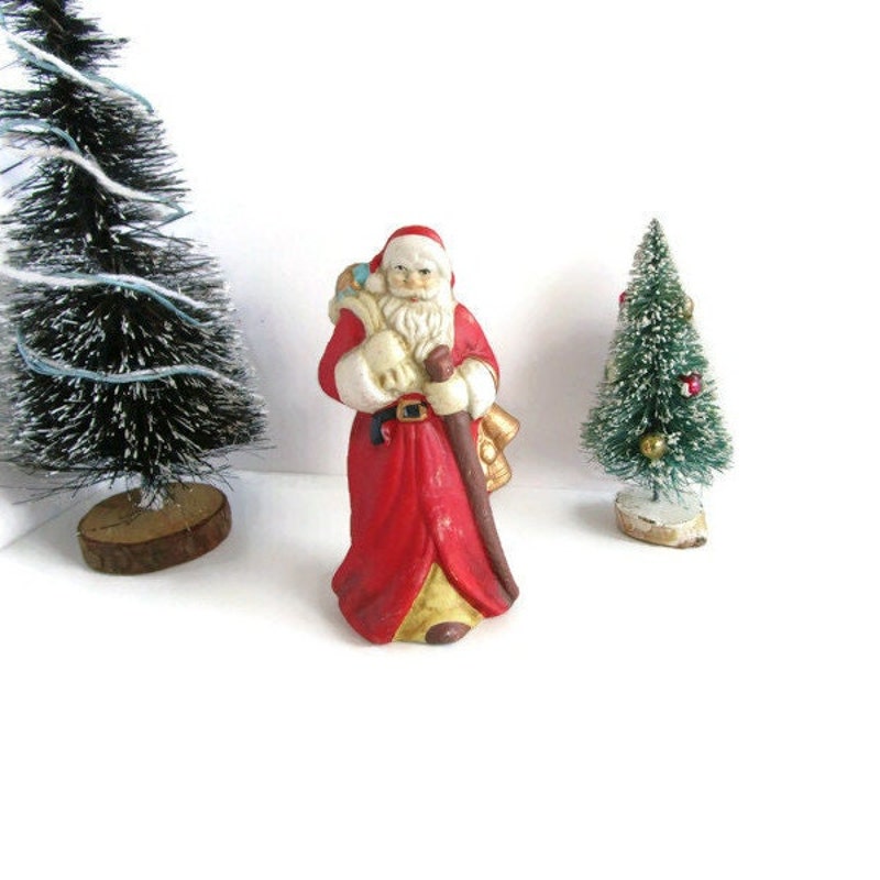 Ceramic Santa Claus - Etsy