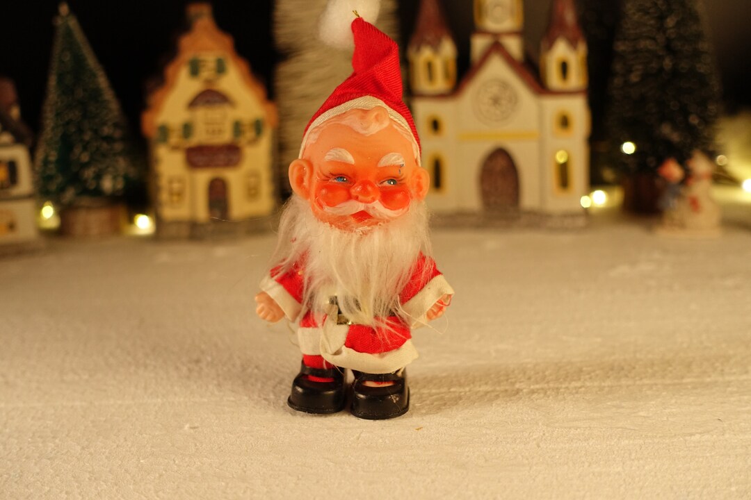 Old Santa Claus Vintage Santa Figurine Nisse Christmas Figurine Doll ...