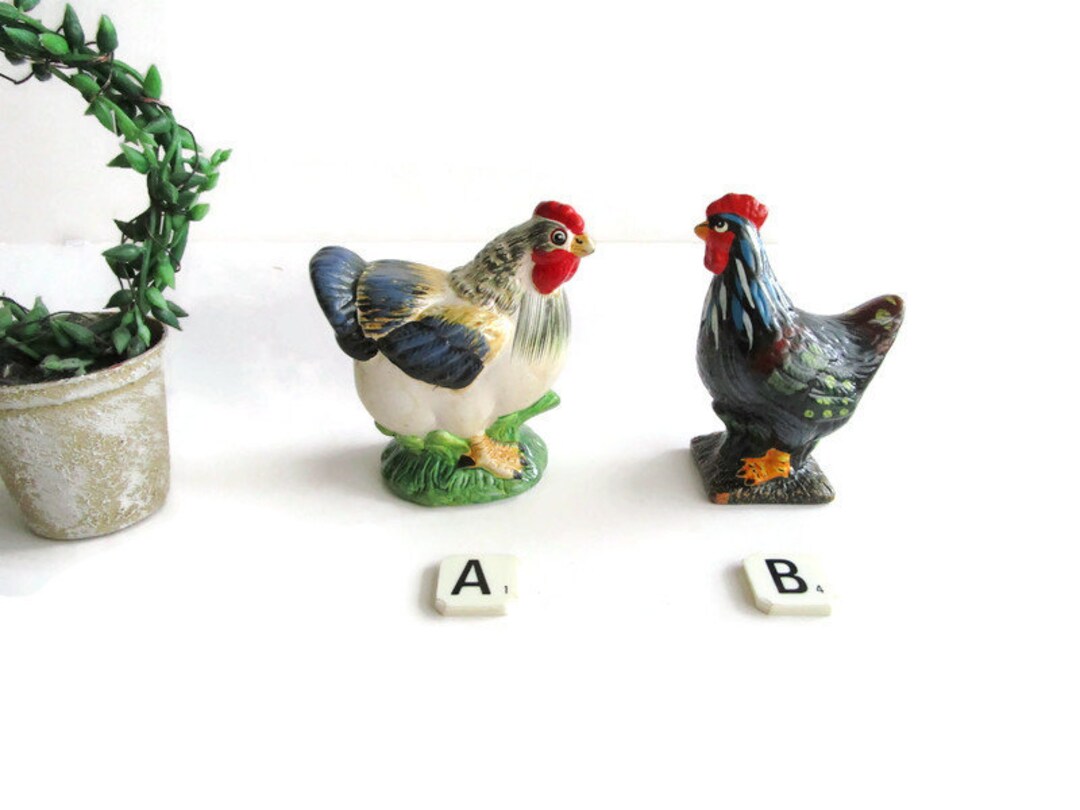 Vintage Easter Décor Chicken Hen Figurine for the Table Easter ...