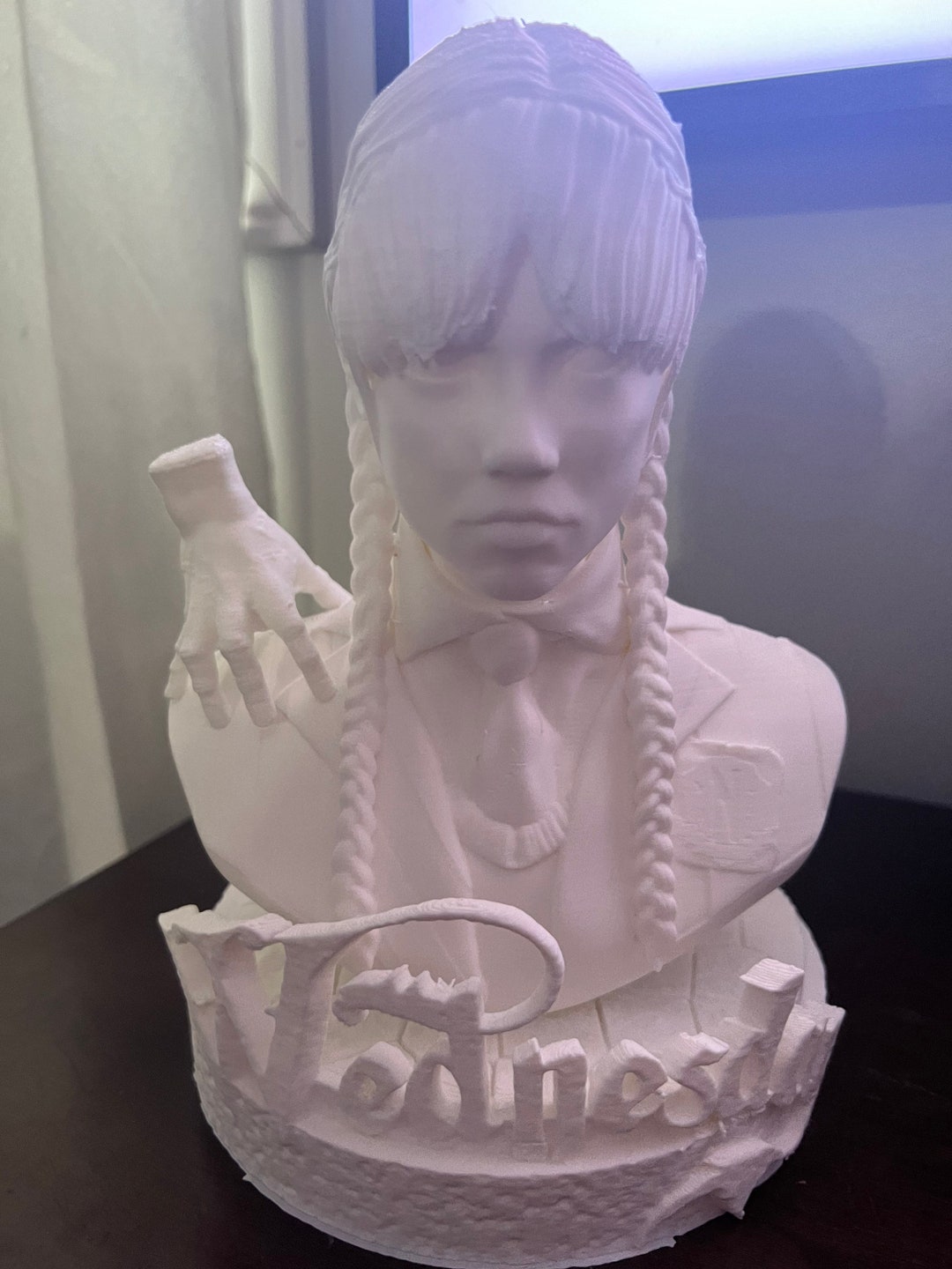 Wednesday Addams Bust Iconic Addams Family Character Various Colors ...