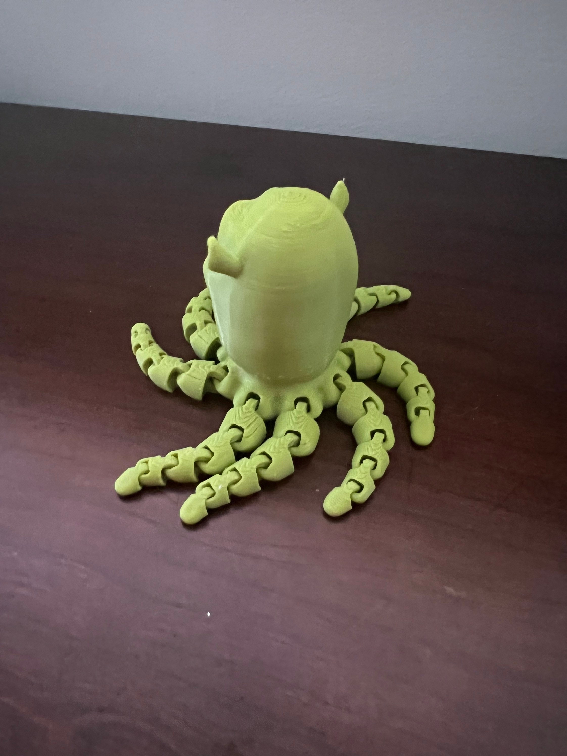 3d Printed Shrek Octopus - Etsy