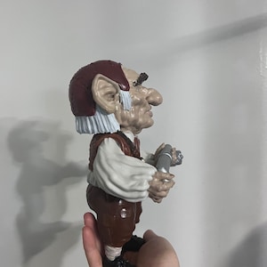 Hand-painted Hoggle Figure 3-D Printed Collectible From Labyrinth ...