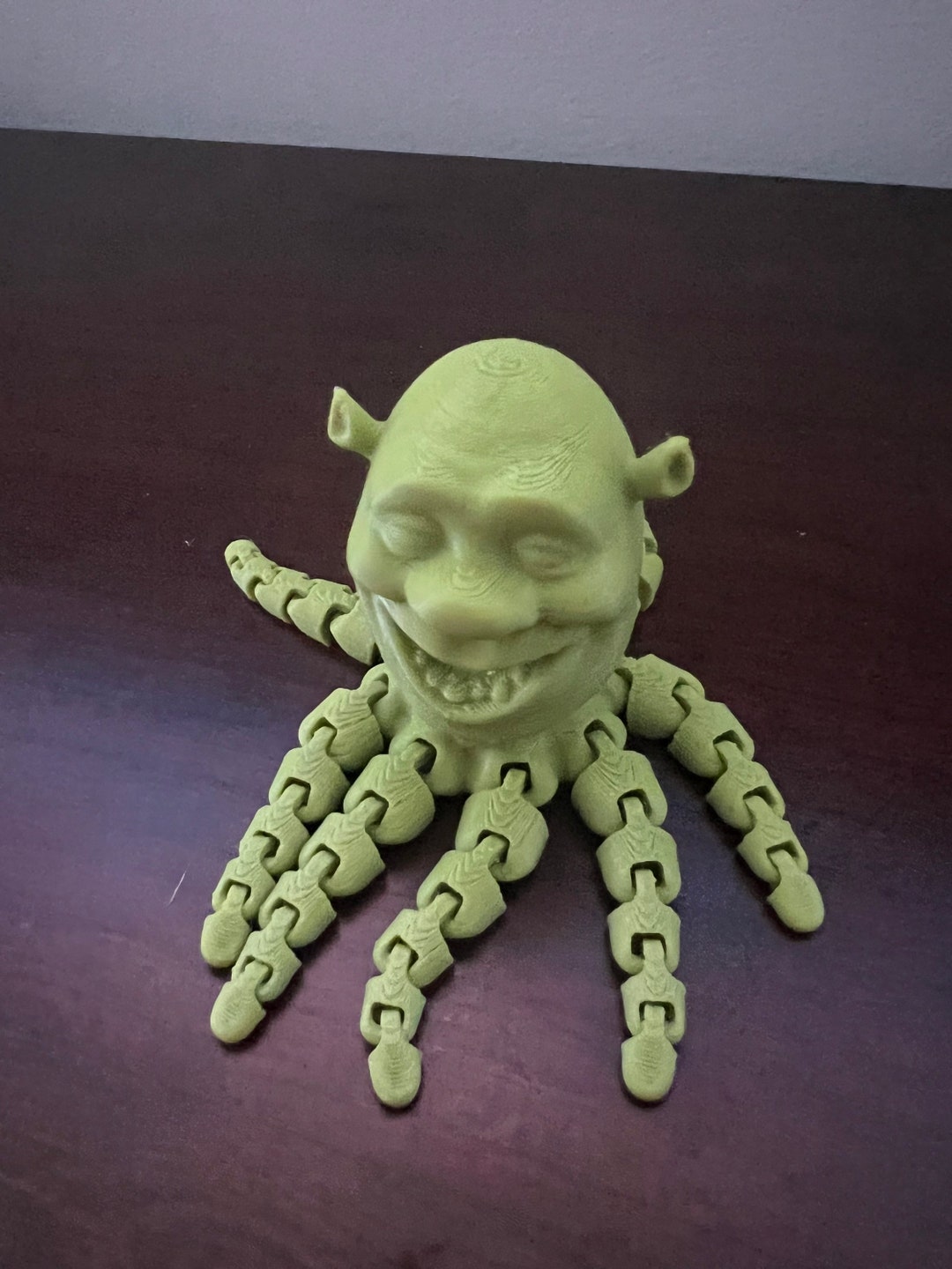 3d Printed Shrek Octopus - Etsy