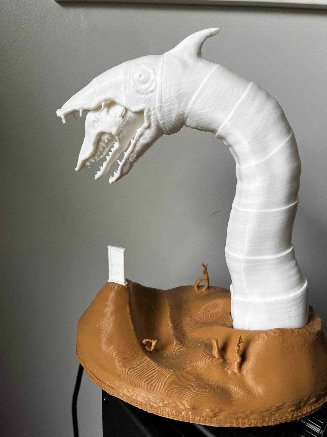 3d Printed Sandworm - Etsy