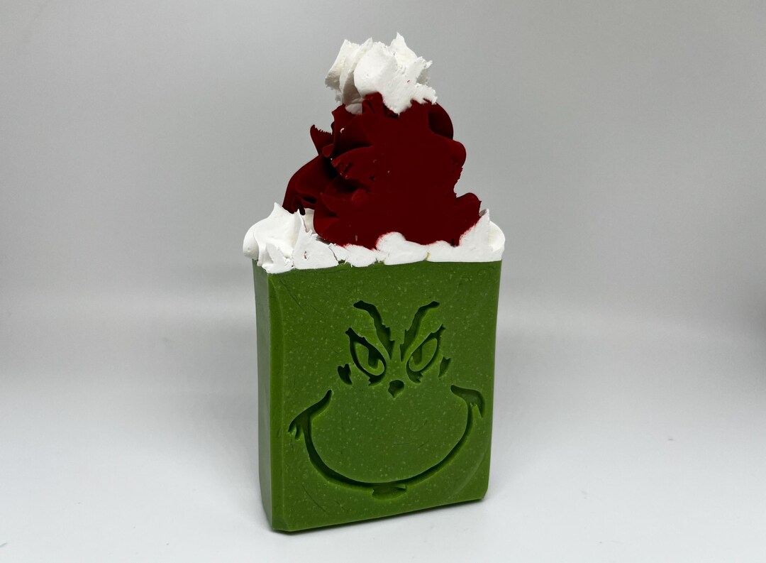Mr. Grinch Soap | Artisan Soap | Hi-top Soap | Handmade | Cold Process ...