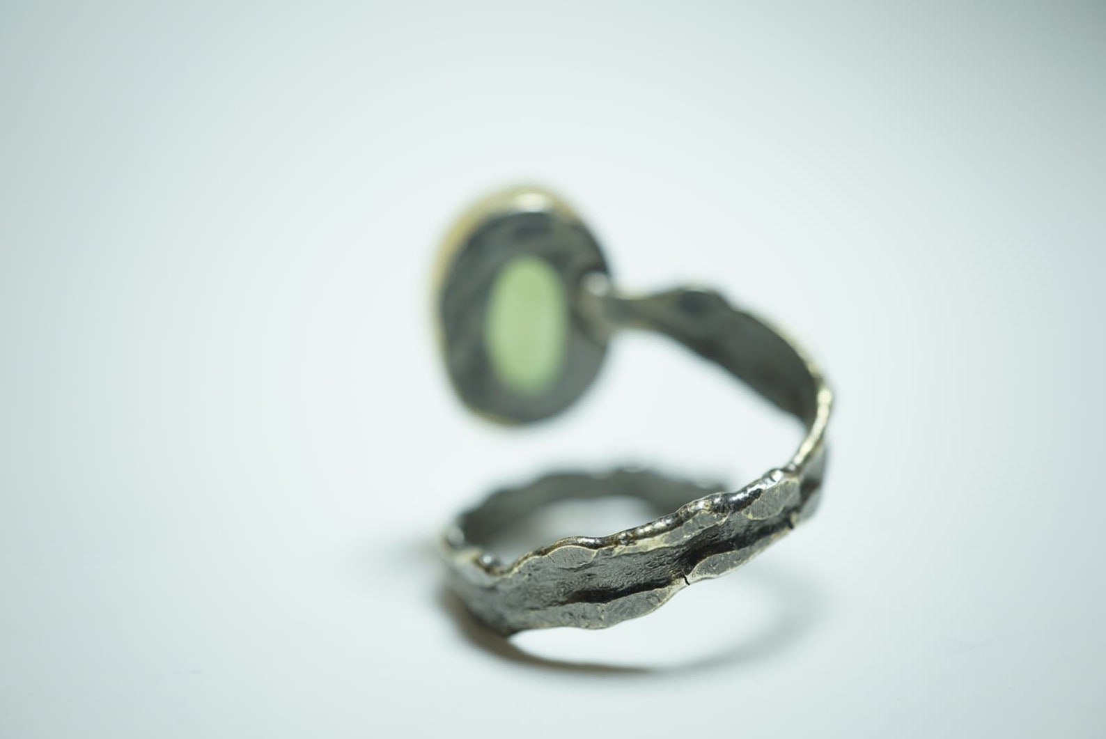 Color Changing Stone Ring Adjustable 925k Sterling Silver | Etsy