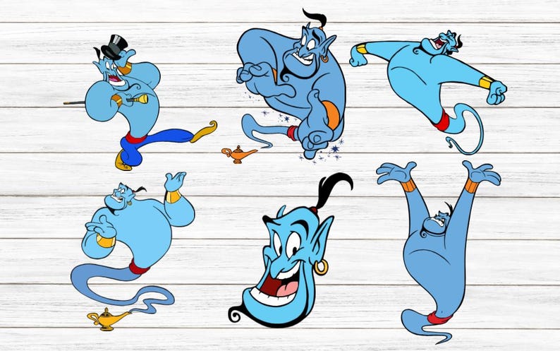 Aladdin Digital Images DXF SVG - Etsy Canada