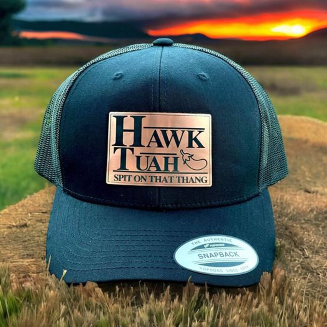 Hawk Tuah ' Spit on That Thang Patch Trucker Hat Yupoong, Richardson ...