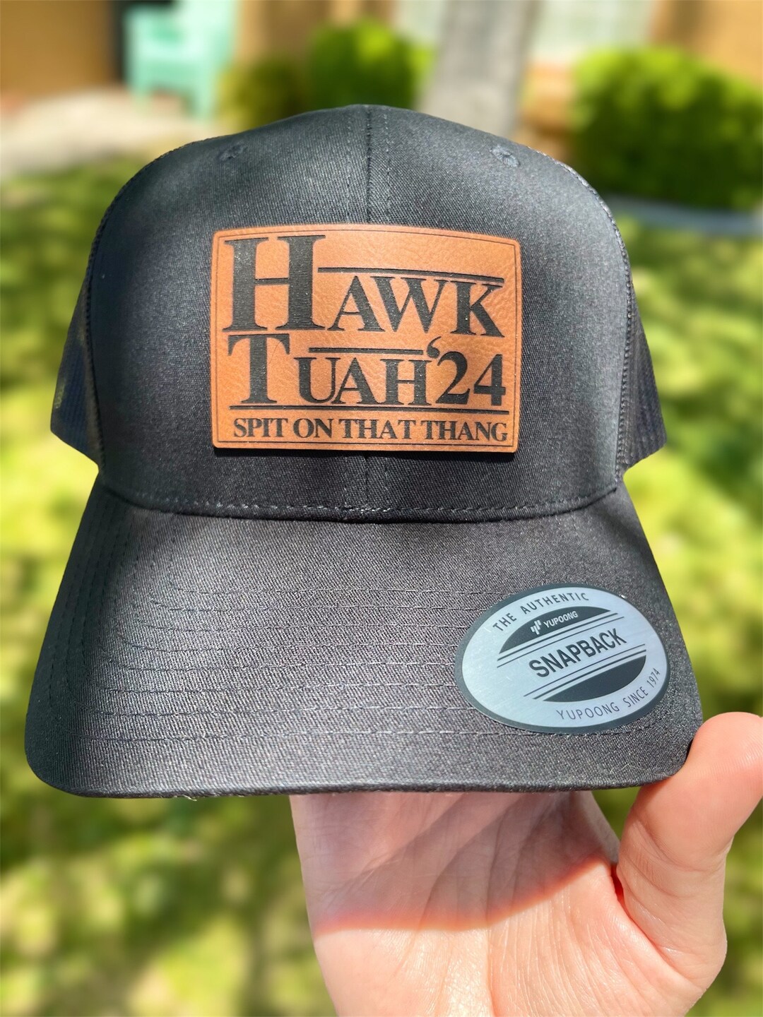 Hawk Tuah '24 Spit on That Thang Patch Trucker Hat Yupoong, Richardson ...