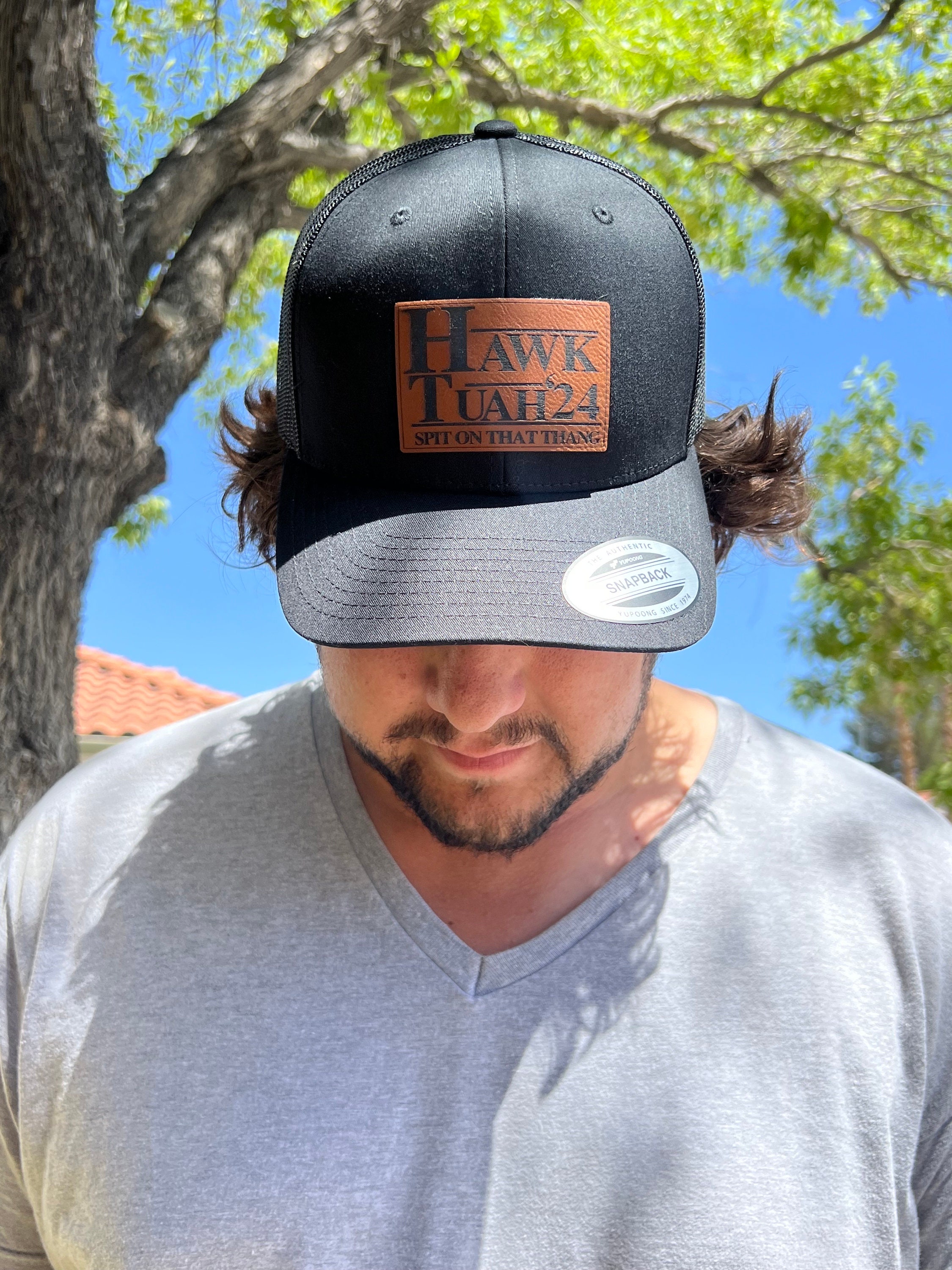 Hawk Tuah '24 Spit on That Thang Patch Trucker Hat Yupoong, Richardson ...