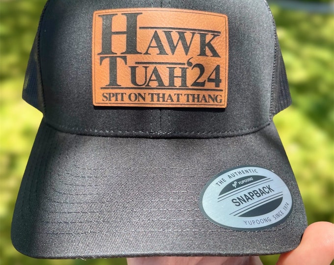 Hawk Tuah '24 Spit on That Thang Patch Trucker Hat Yupoong, Richardson ...