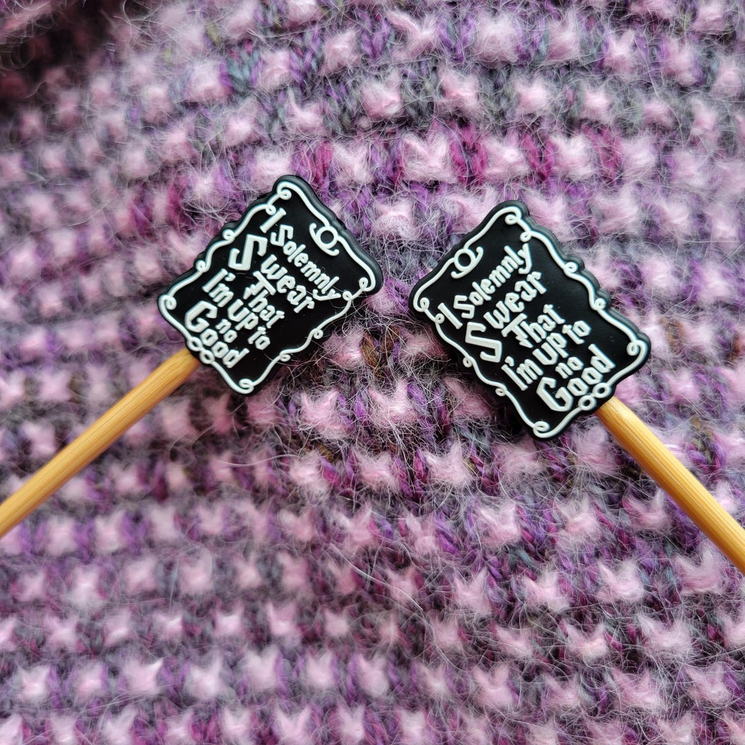 Knitting Needle Stoppers - Etsy