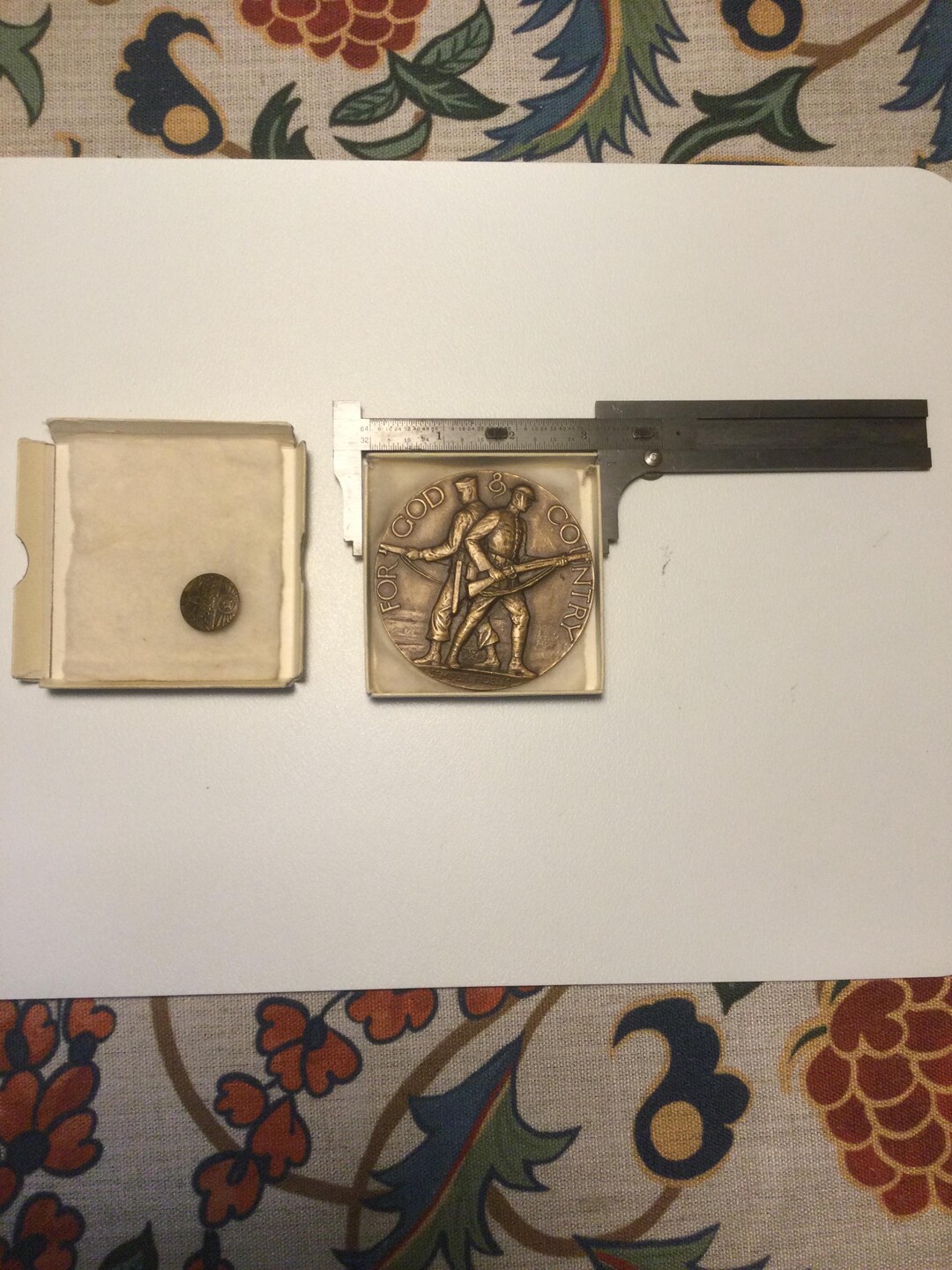 1920s Bronze American Legion School Award God & Country Coin Medal - Etsy