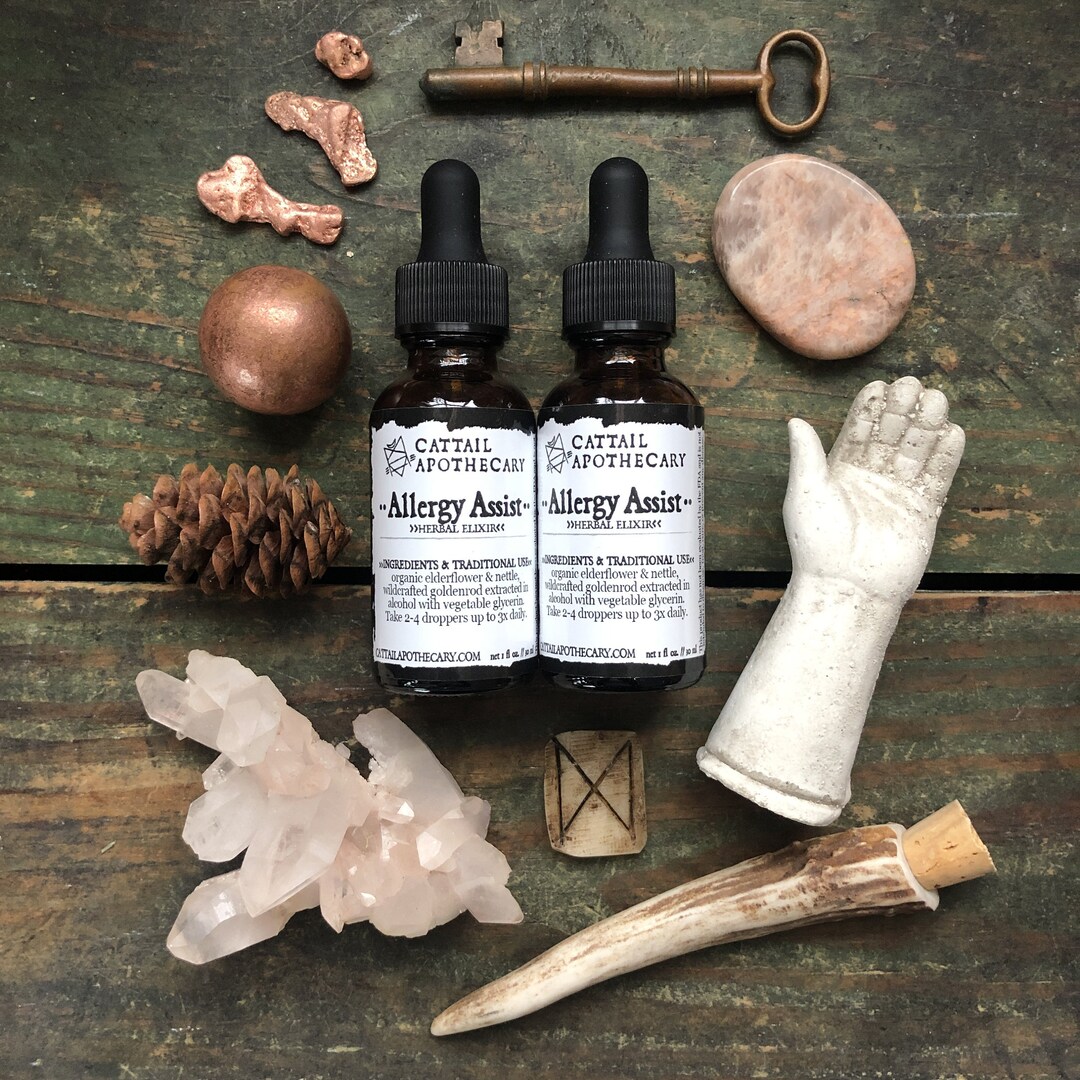 Allergy Assist // Allergy Symptom Support Elixir - Etsy