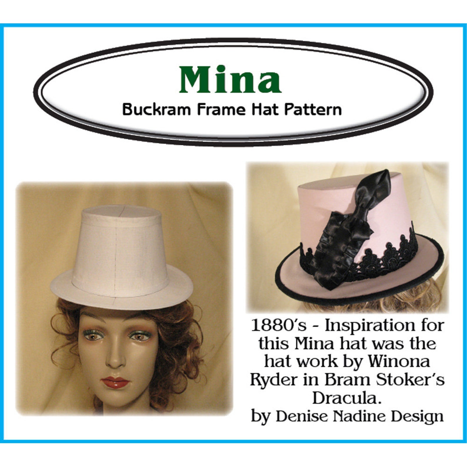 Mina Hat Pattern - Etsy