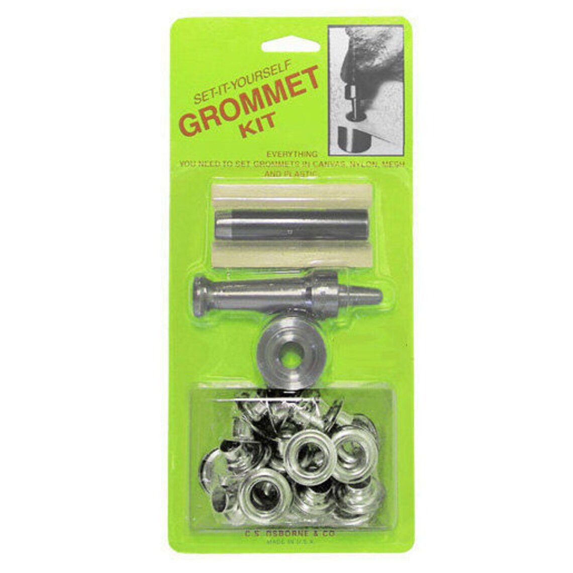 Grommet Setting Mallet Kit - Size 0 - Corset Making Supplies - Etsy