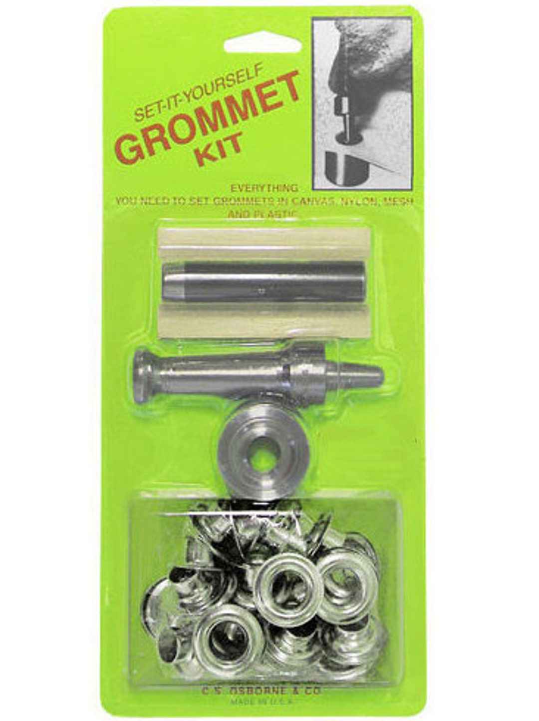 Grommet Setting Mallet Kit - Size 00 - Corset Making Supplies - Etsy