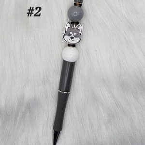 Beaded Dog Ink Pens - Etsy