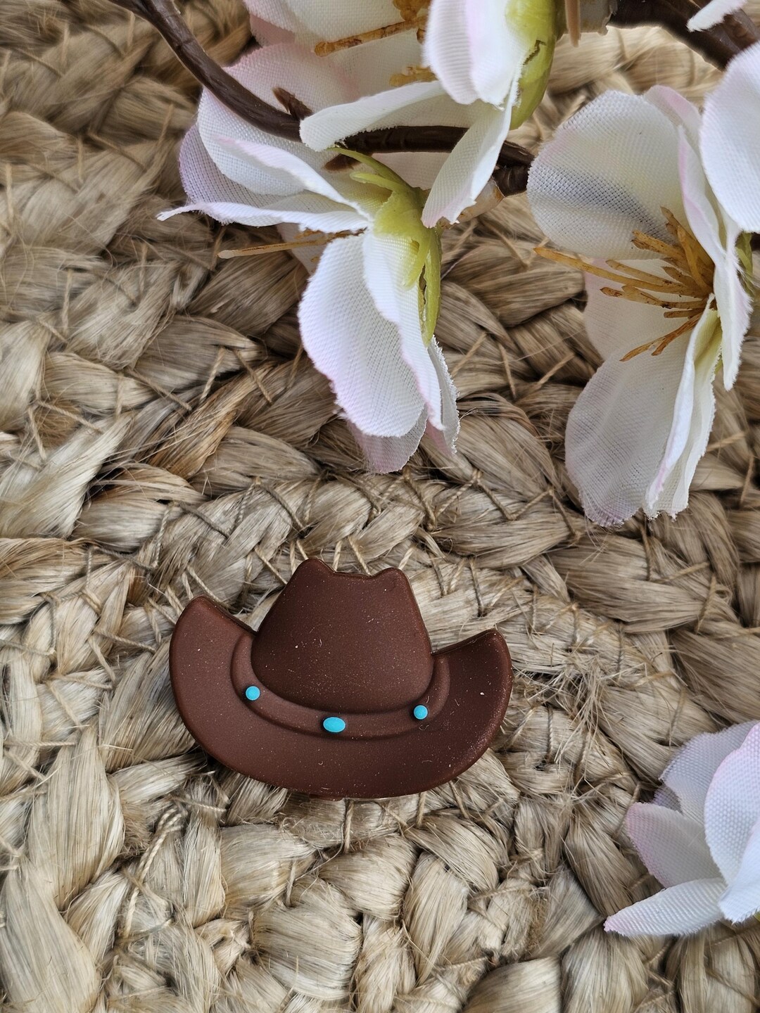 Focal Bead Cowboy Hat/western Hat Focal/for Car Charms, Cup Charms ...