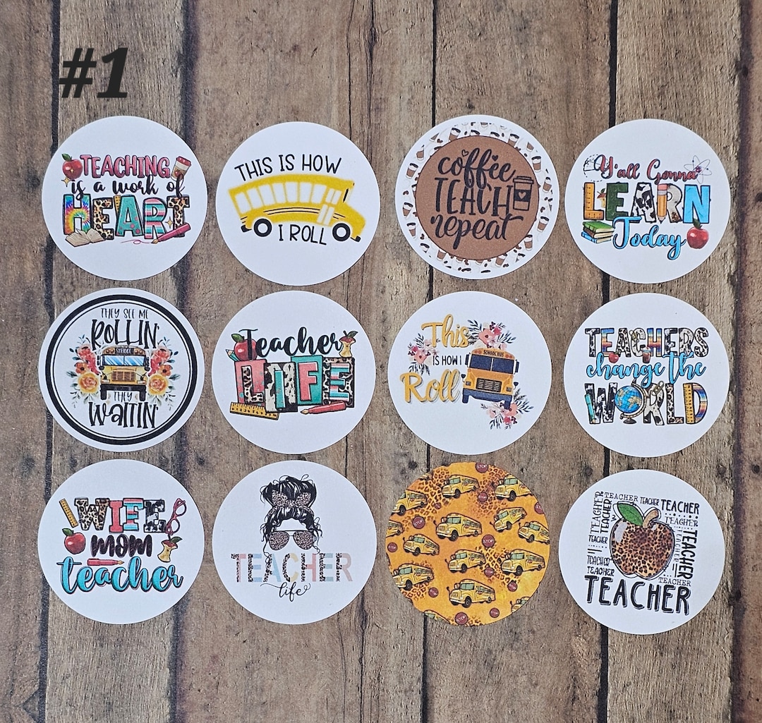 Teacher/school Bus/school Car Freshie Cardstock Cutouts - Etsy