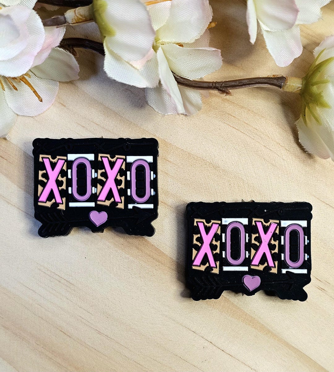 Valentines Focal Beads/xoxo Focal/lanyards, Car Charms, Cup Charms ...