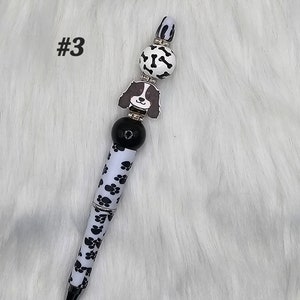 Beaded Dog Ink Pens - Etsy