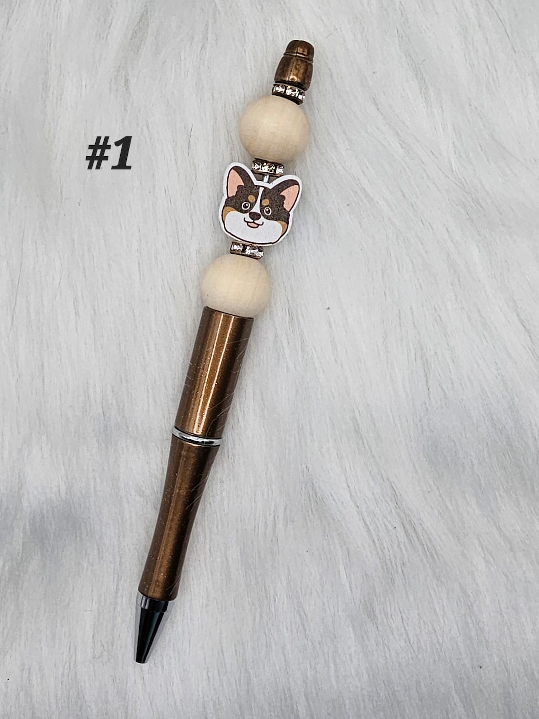 Beaded Dog Ink Pens - Etsy