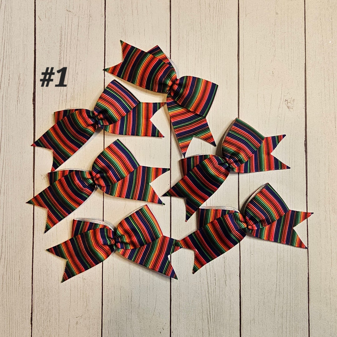 Serape Freshy Bows/craft Bows/2 Inch Bows - Etsy