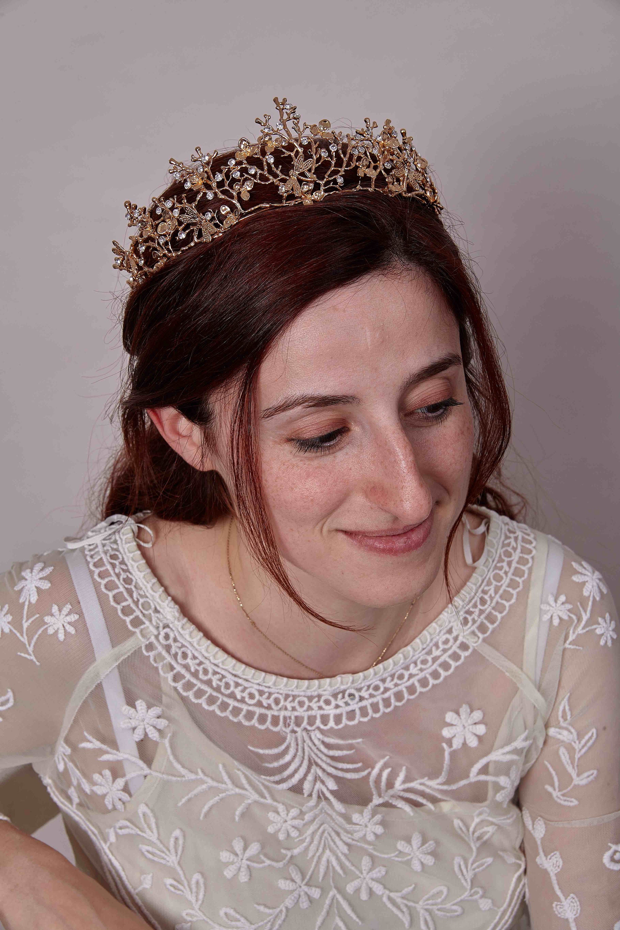 Vintage Style Bridal Tiara Express Free Delivery - Etsy