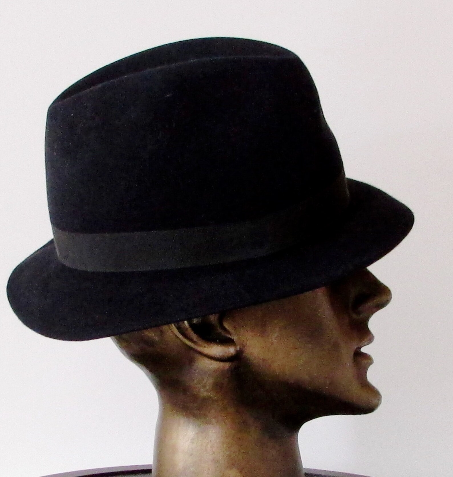 Vintage Beautiful Navy Felt Wool Biltmore Senator Men Hat/ - Etsy Canada