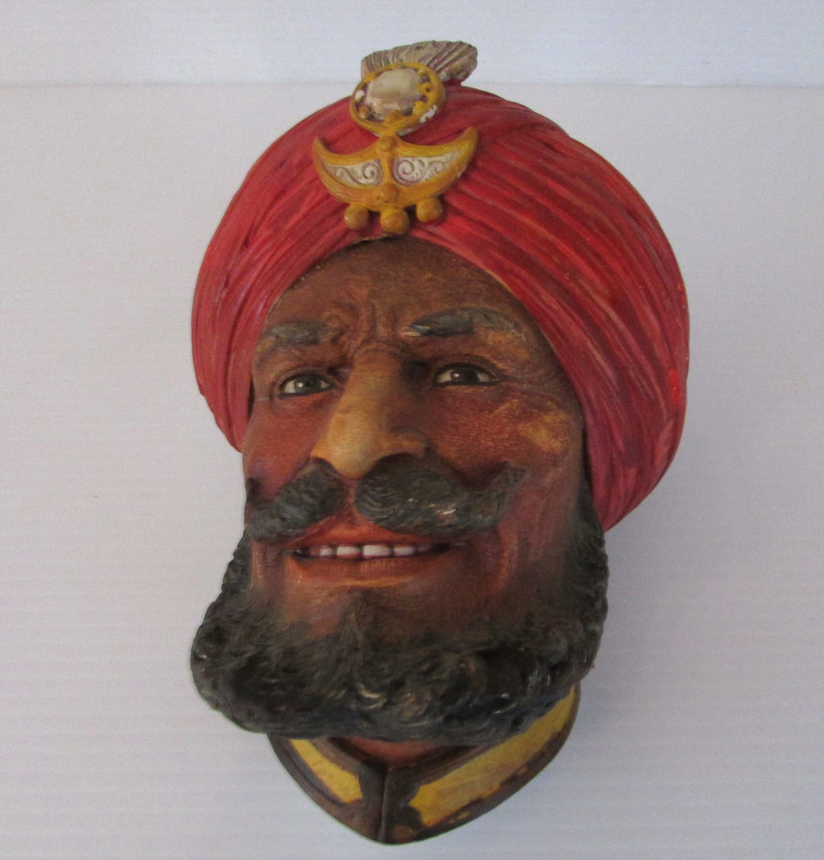 Vintage Bossons Congleton England Chalkware Head Wall Hanging Character ...