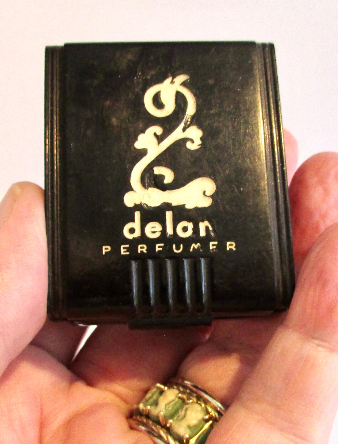 Beautiful Art Deco DELAN PERFUMISER in a Black Bakelite Casing/art Deco ...