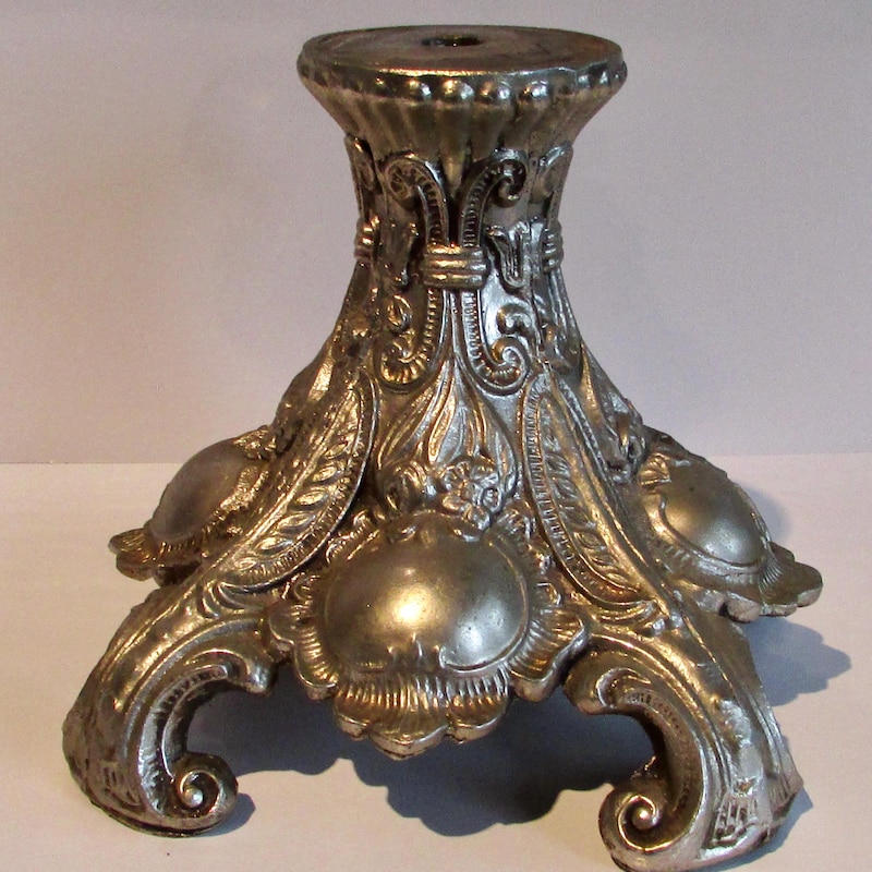 Cast Iron Lamp Base - Etsy