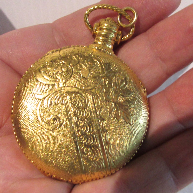 Pocket Watch Compact - Etsy