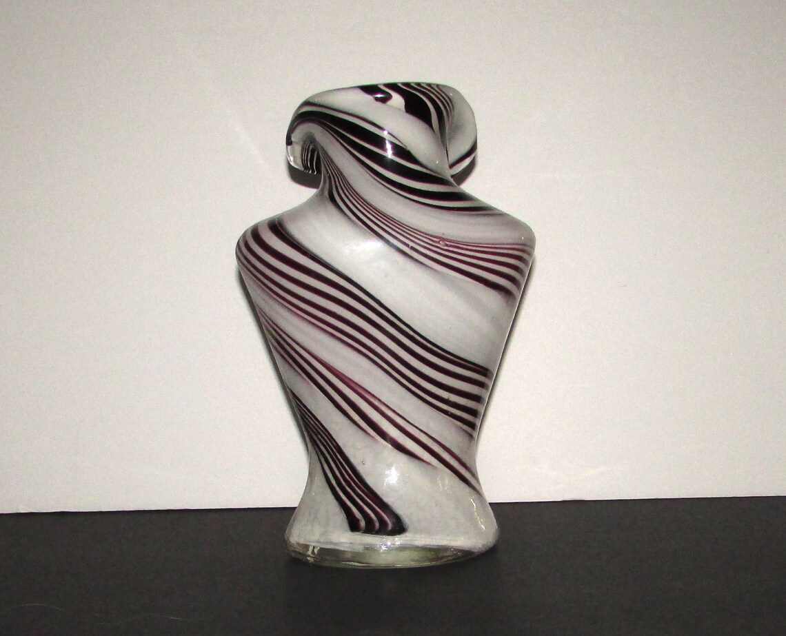Superb 10 art glass torso mannequin vase/ superbe vase - Etsy France