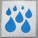 Drop Embroidery Design, Raindrop, Filled Stitch Drip, Embroidery Design ...